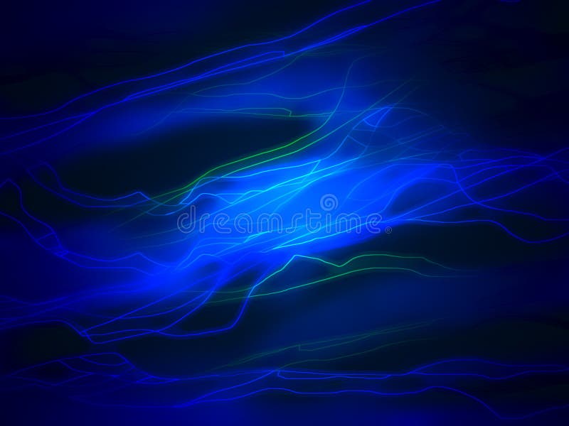 Blue and Green Plasma with Flash Stock Illustration - Illustration of ...