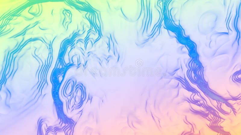 Blue Green Purple 3D Dynamic Motion Eccentric Abstract Light and Shadow ...