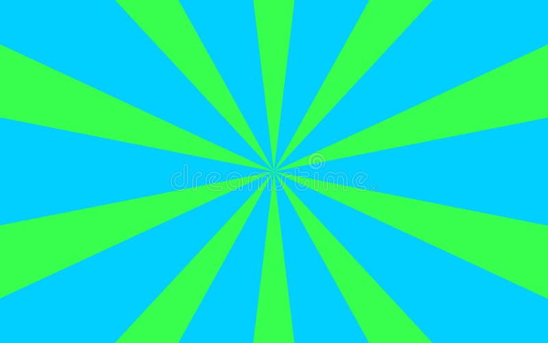Blue Green Rays Background Image Stock Illustration - Illustration of ...