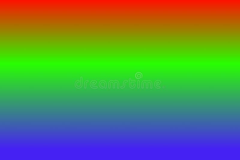 Blue Green and Red Gradient Stock Illustration - Illustration of ...
