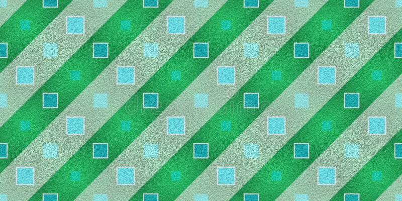 Blue Green Seamless Modern Maya Pattern Background Stock Illustration ...