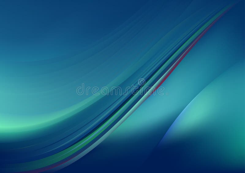 Blue Green Soft Background Vector Illustration Design Stock Vector ...