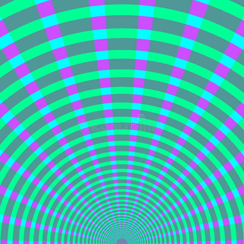 Blue-green sun s rays. stock illustration. Illustration of circles ...