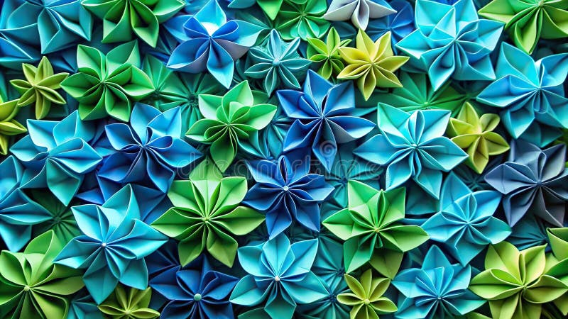 3,023 Blue Origami Flower Stock Photos - Free & Royalty-Free Stock ...