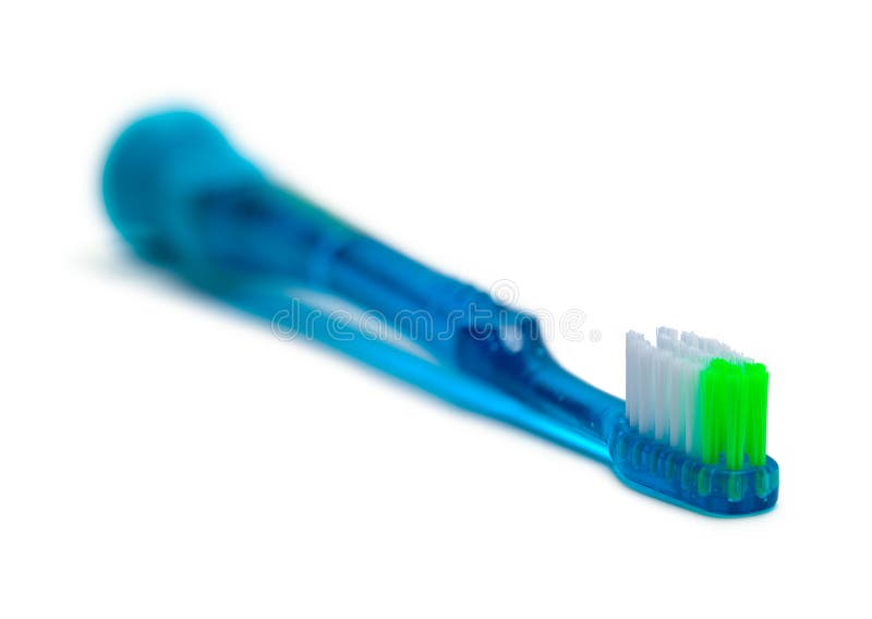 Blue Green Toothbrush stock photo. Image of toothbrush - 92477346