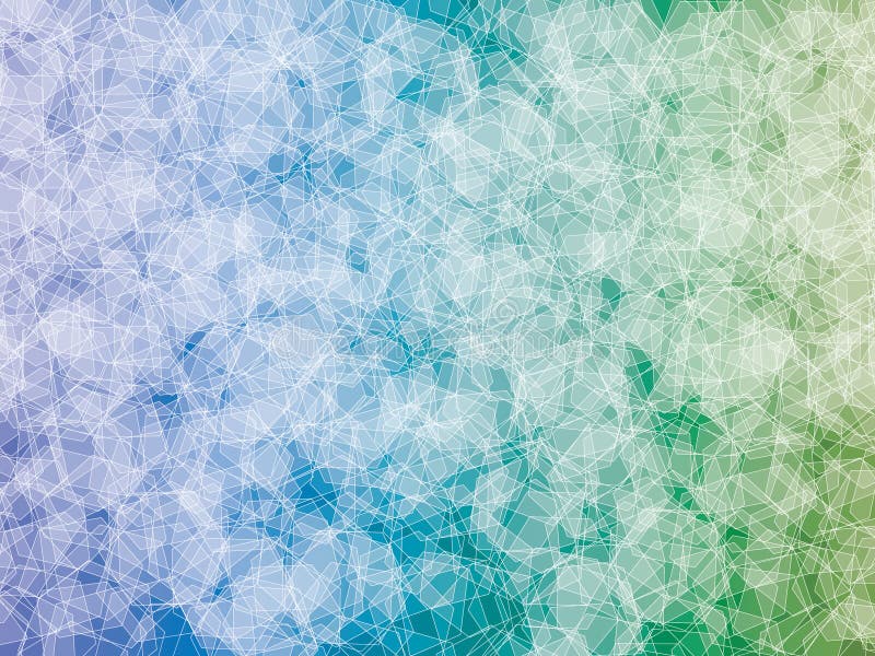 Colorful Polygon Blue Green Background Stock Illustration ...