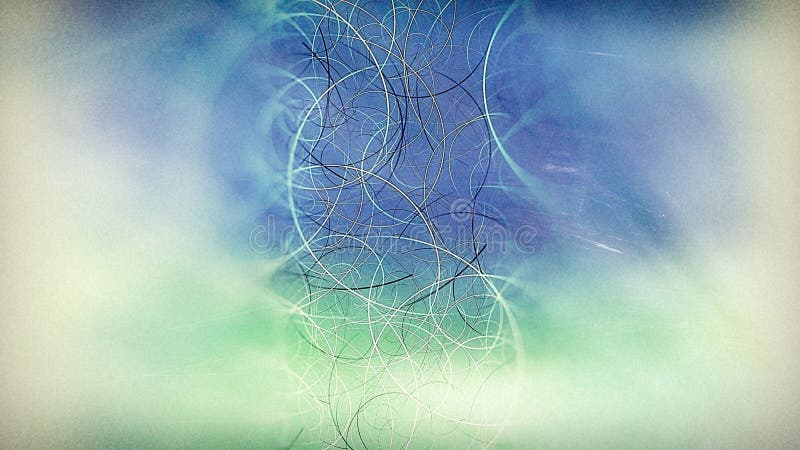 Blue Green Water Beautiful Elegant Illustration Graphic Art Design ...