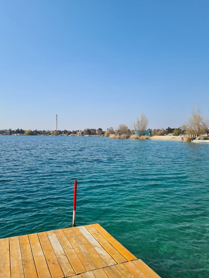 Blue Green Water Table Tree Terrain Sea Stock Photo - Image of light ...