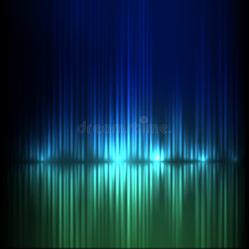 Blue-green Wide Wave Abstract Equalizer Stock Vector - Illustration of ... Blue-green Wide Wave Abstract Equalizer Stock Vector - Illustration of ...