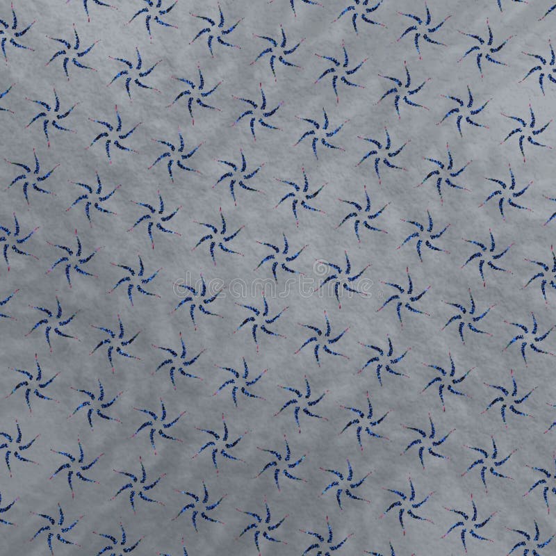 Blue and Grey Abstract Textured Pattern Illustration Stock Illustration ...