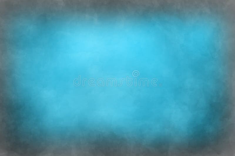 Blue Grey Backround with Dark Vintage Border Texture and Bright Blue ...