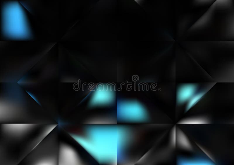 Blue Grey and Black Abstract Graphic Background Stock Vector ...