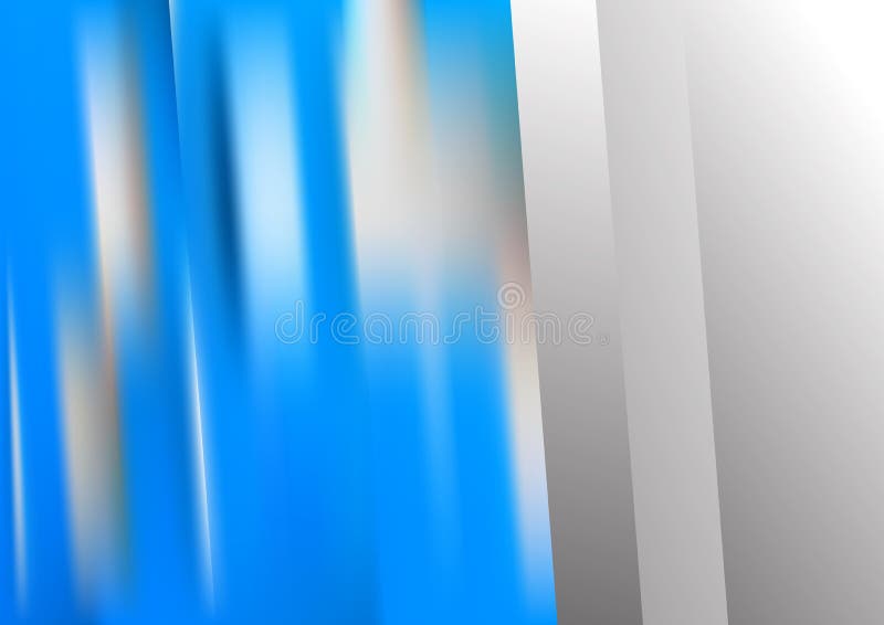 Blue and Grey Business Presentation Template Vector Art Stock Vector ...