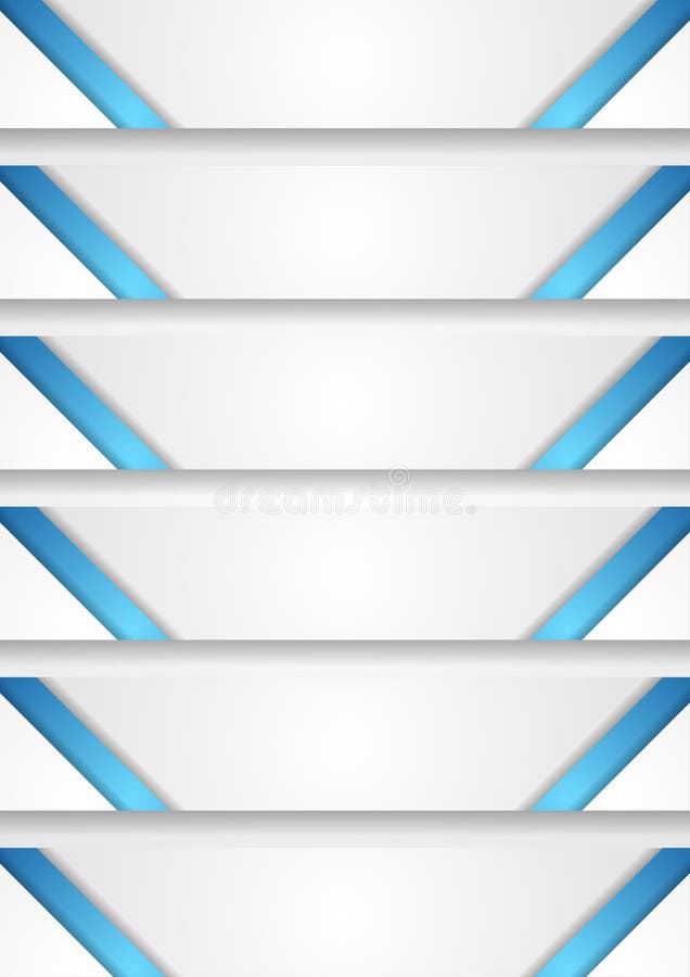 Blue and Grey Corporate Geometric Abstract Background Stock Vector ...