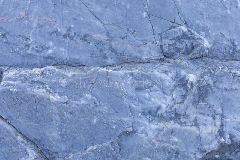 Blue Grey Granite Stone with Cracked Textured Surface Stock Image ...