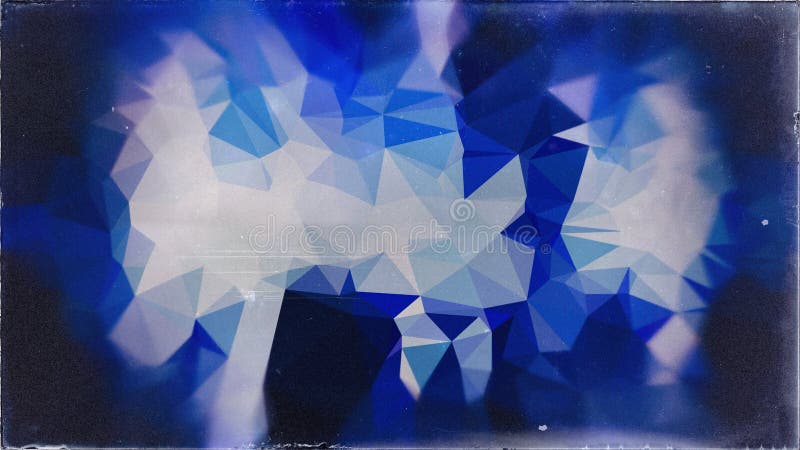 Blue and Grey Grunge Polygon Triangle Background Graphic Stock ...