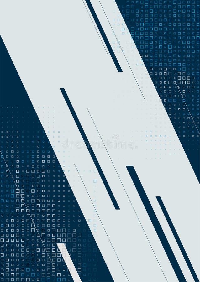 Blue Grey Minimal Geometric Abstract Background with Lines and Mosaic ...