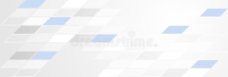 Blue Grey Shapes Abstract Tech Geometry Background Stock Vector ...