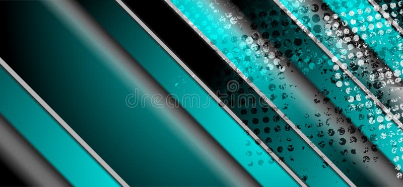 Blue Grey Smooth Stripes and Halftone Abstract Geometric Background ...