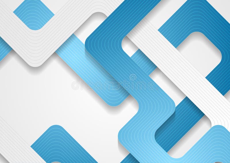 Blue and Grey Stripes Abstract Concept Background Stock Vector ...