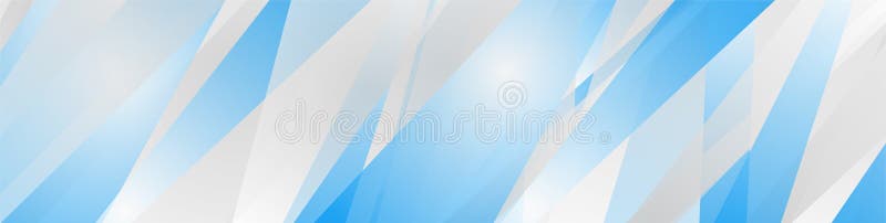 Blue and Grey Stripes Abstract Concept Banner Design Stock Vector ...