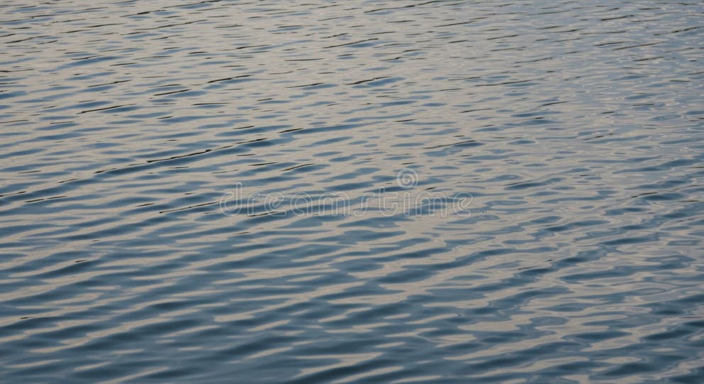 Blue and Grey Water Surface with Gentle Ripples Stock Illustration ...