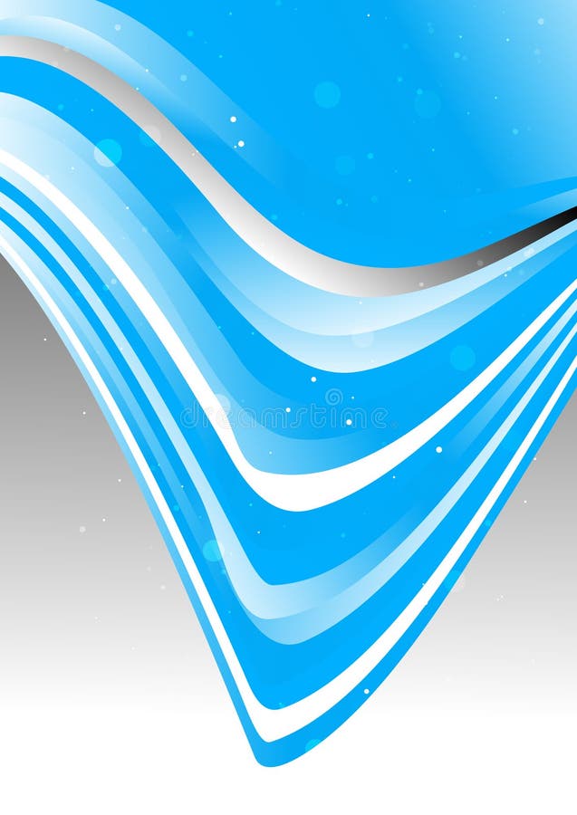 Blue and Grey Wave Background Vector Graphic Stock Vector ...