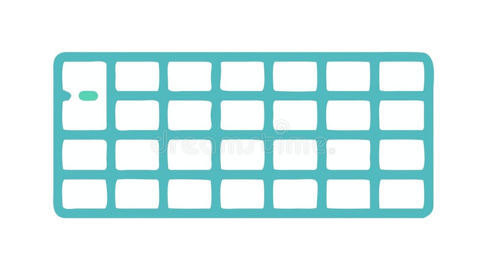 Calendar Schedule Layout Stock Illustrations – 27,596 Calendar Schedule ...