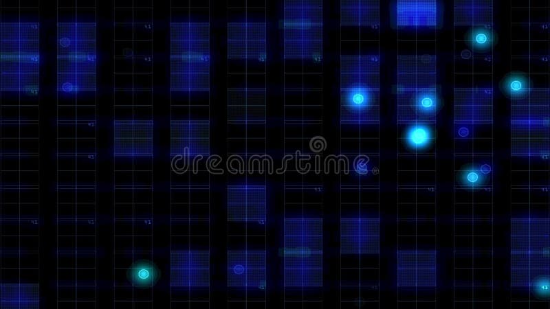 Blue Grid Overlay Background Stock Video - Video of animation, news ...