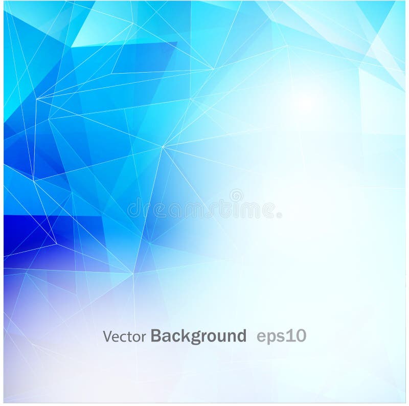 Blue Grid Mosaic Background, Creative Design Templates EPS10 Stock ...