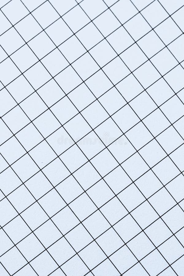 Blue Grid Paper Texture, Back To School Background Stock Image - Image ...