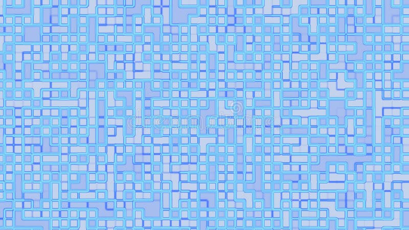 Blue Grid Pattern of Interconnected Pipes Stock Photo - Image of ...