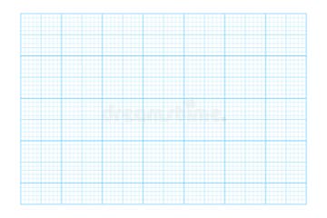 Blue Grid Texture of Notebook Page. Checkered Sheet Template for Math ...