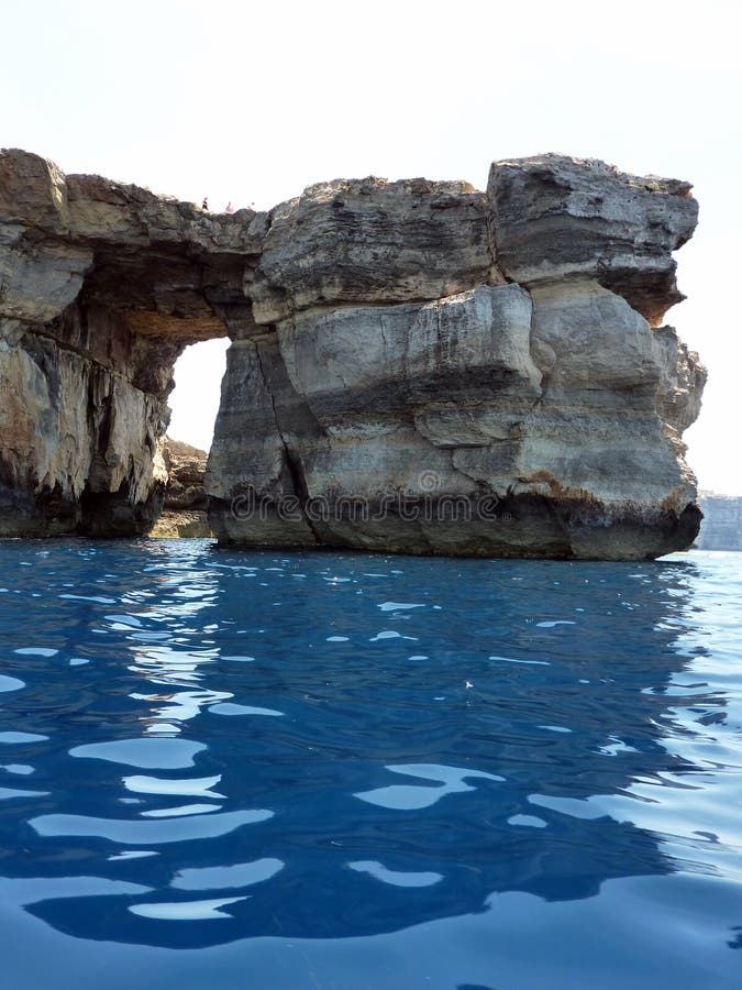 Blue Grotto, Gozo Island, Malta Stock Image - Image of nature, scenery ...