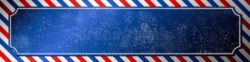 Blue Grunge Barber Background with Stripes, Blue Plain with Frame Stock ...
