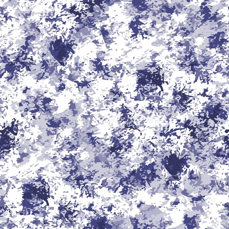 Blue Grunge Messy Textures Seamless Vector Pattern Background for ...
