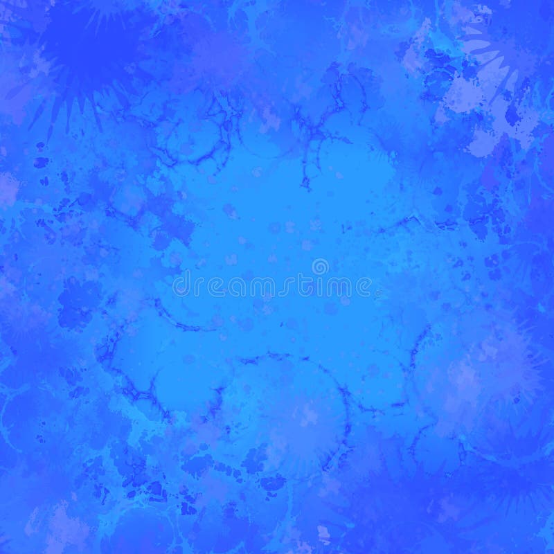 Blue Grunge Splatter Background Stock Illustration - Illustration of ...