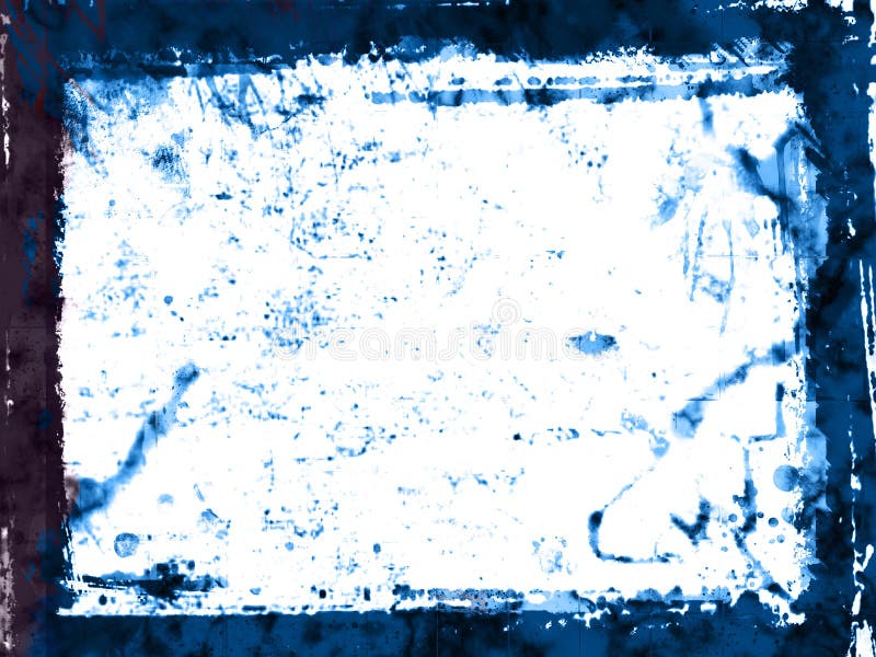 Blue Gradient With Jagged Border Picture. Image: 3904782