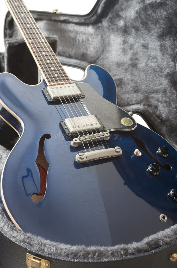 Blue Guitar stock photo. Image of guitarist, retro, blues - 91613672