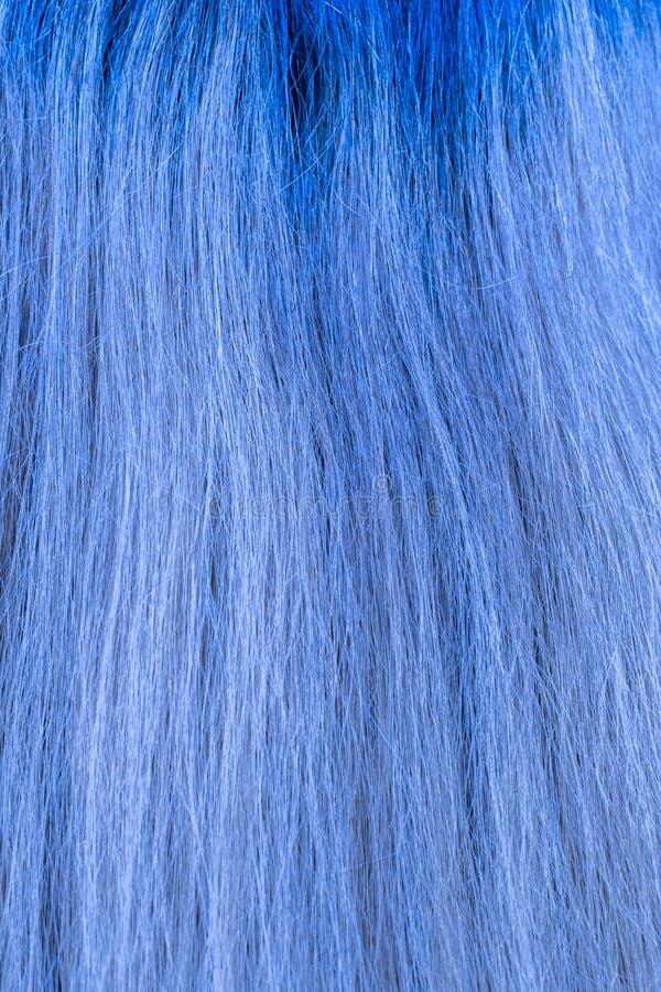 Blue Hair Texture stock photo. Image of lustrous, rear - 230767538