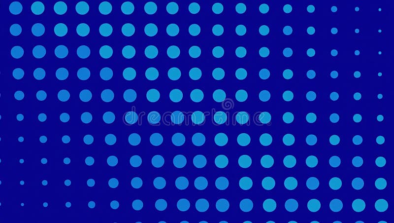 Blue Halftone Dots Abstract Background Stock Illustration ...