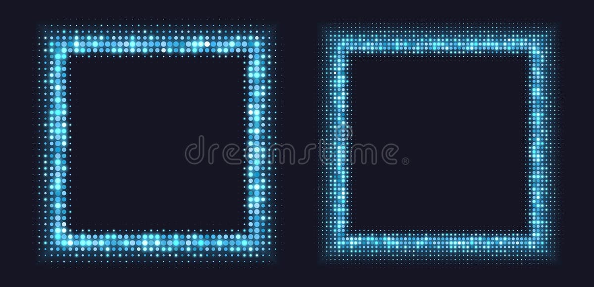 Glowing Square Dots Stock Illustrations – 1,496 Glowing Square Dots Stock Illustrations, Vectors ...