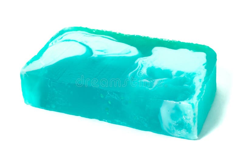 Blue handmade soap stock image. Image of wash, body, therapy - 12314285
