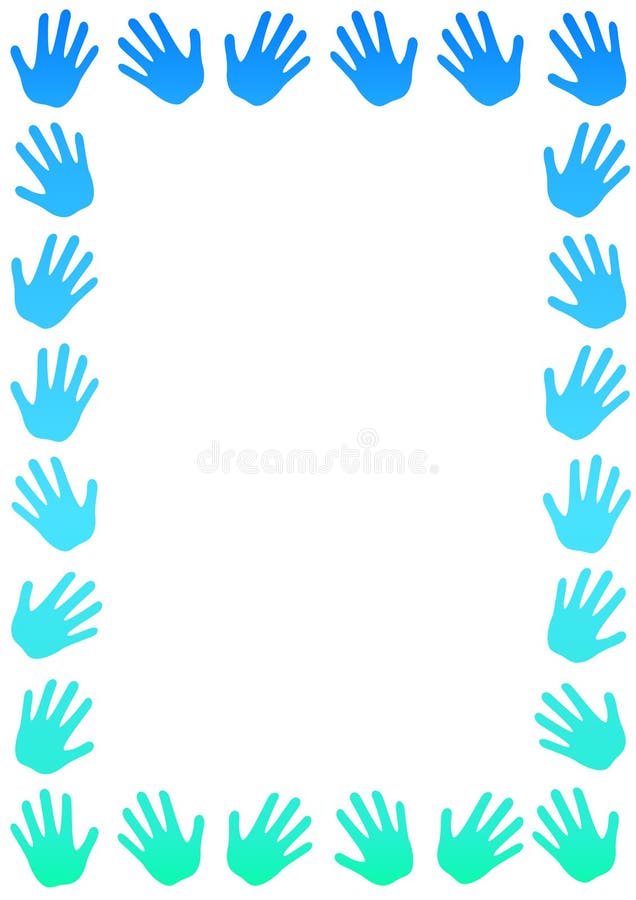 Hands Border Stock Illustrations – 5,703 Hands Border Stock ...