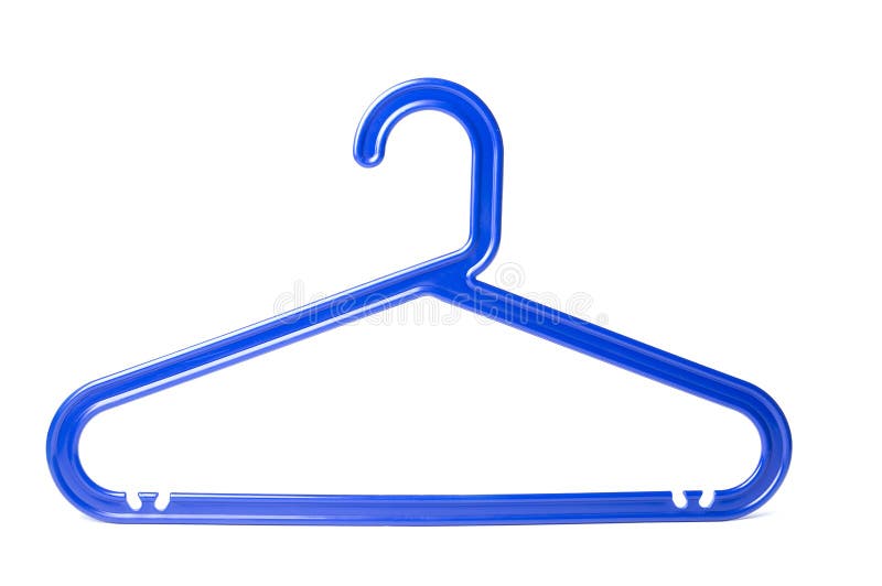 Blue hanger stock image. Image of storage, hanger, sale - 50553405