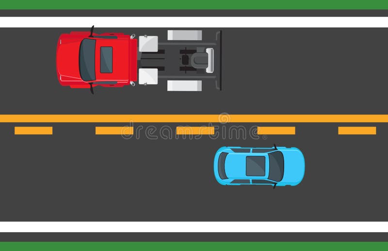 Moving in Opposite Direction Stock Illustration - Illustration of ...