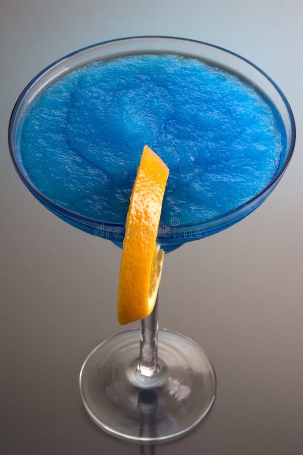 Blue Hawaiian Cocktail stock photo. Image of fancy, closeup - 12851770