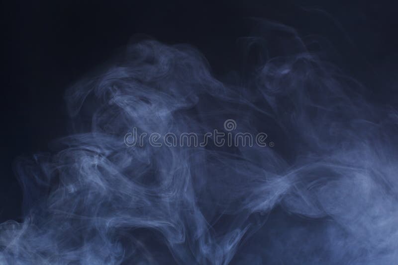 Blue Hazy Smoke stock photo. Image of halloween, pyrotechnics - 39674446