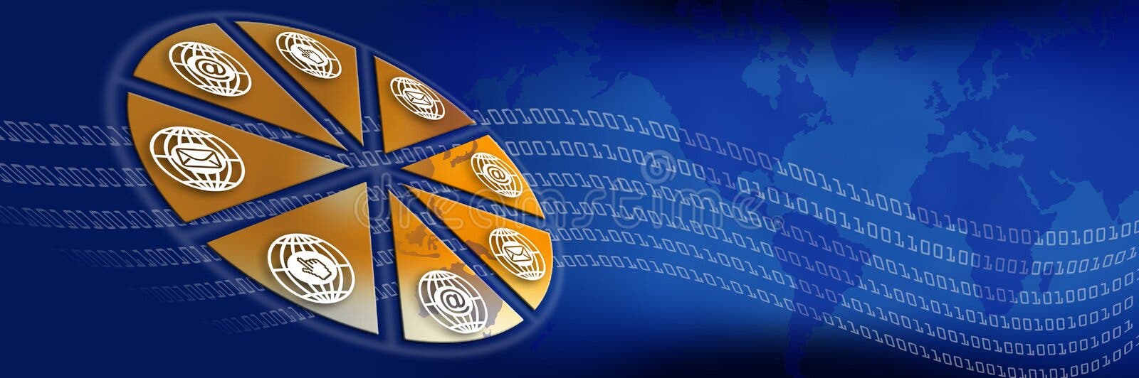 Communication header stock illustration. Illustration of header - 1406327