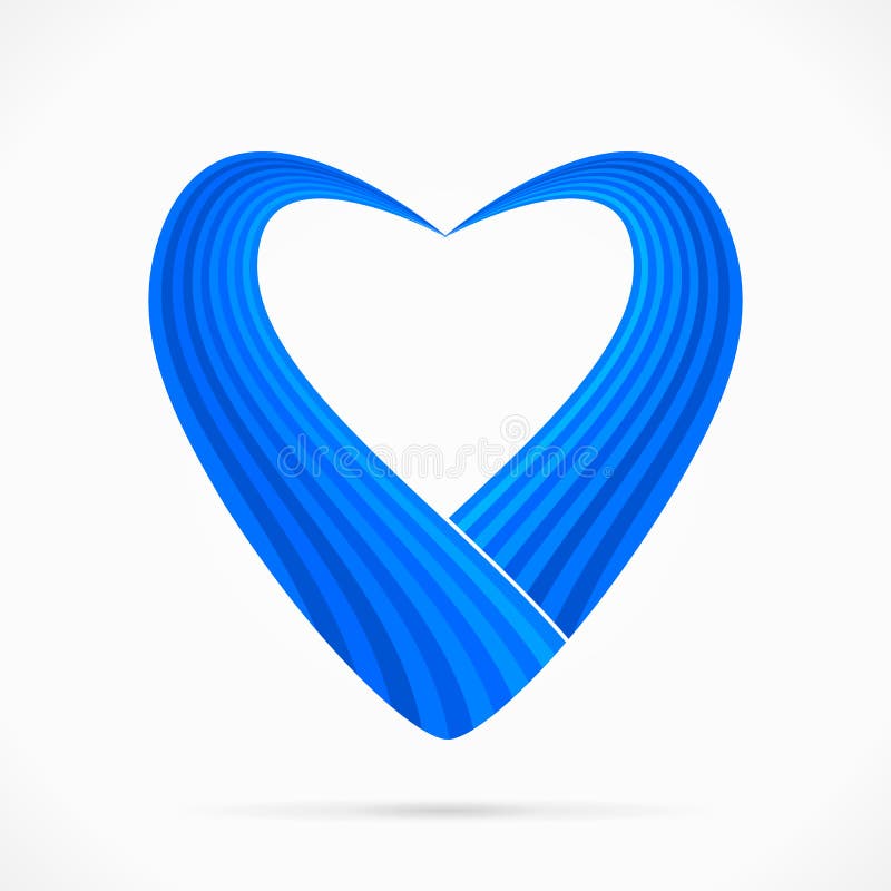 Heart Ribbon Stock Illustrations – 116,651 Heart Ribbon Stock ...